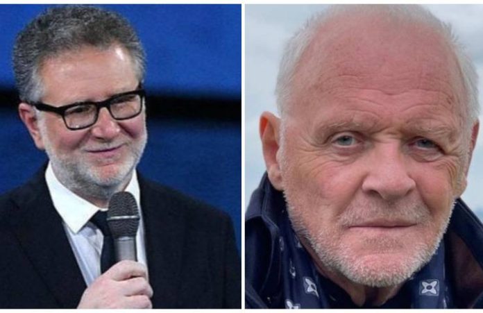 Fabio Fazio, in arrivo una super puntata: in studio Anthony Hopkins